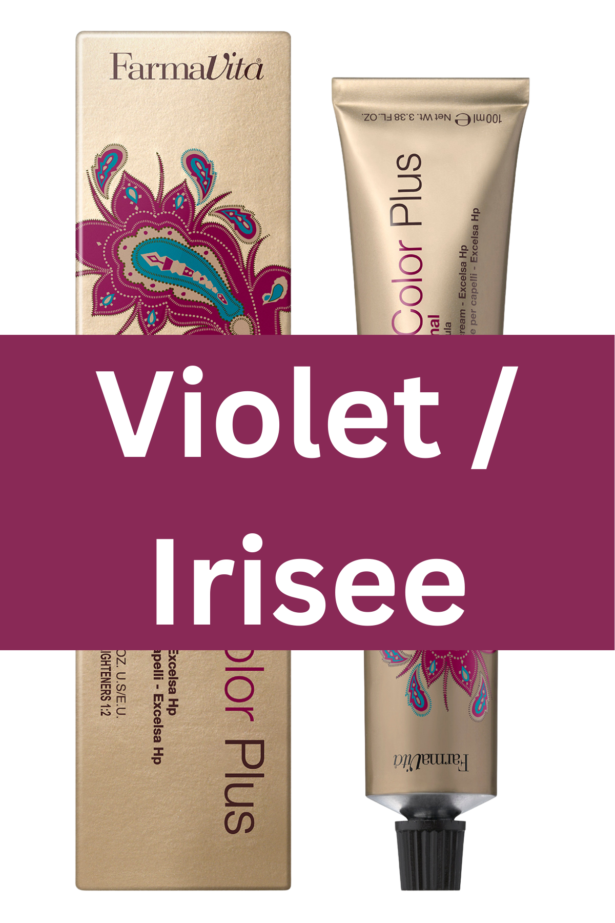 VIOLETS / IRISEE - LIFE COLOR PLUS (100ml) BY FARMAVITA – Farmavita USA
